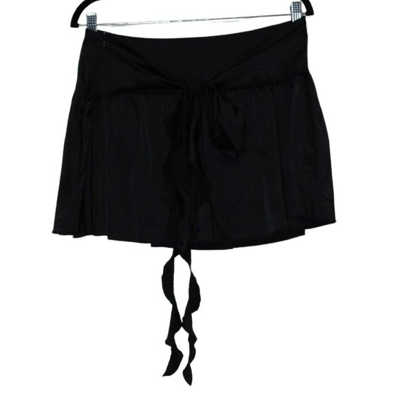 Cider | Skirts | Nwt Cider Wrap Tie Ruffle Mini Skirt Xl | Poshmark